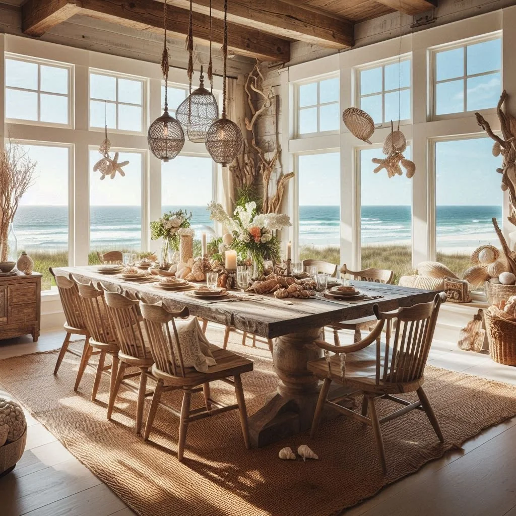 15 Coastal Dining Room Ideas for a Breezy Look