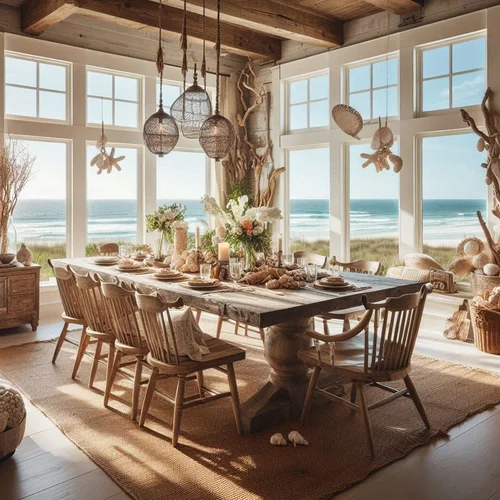 15 Coastal Dining Room Ideas for a Breezy Look