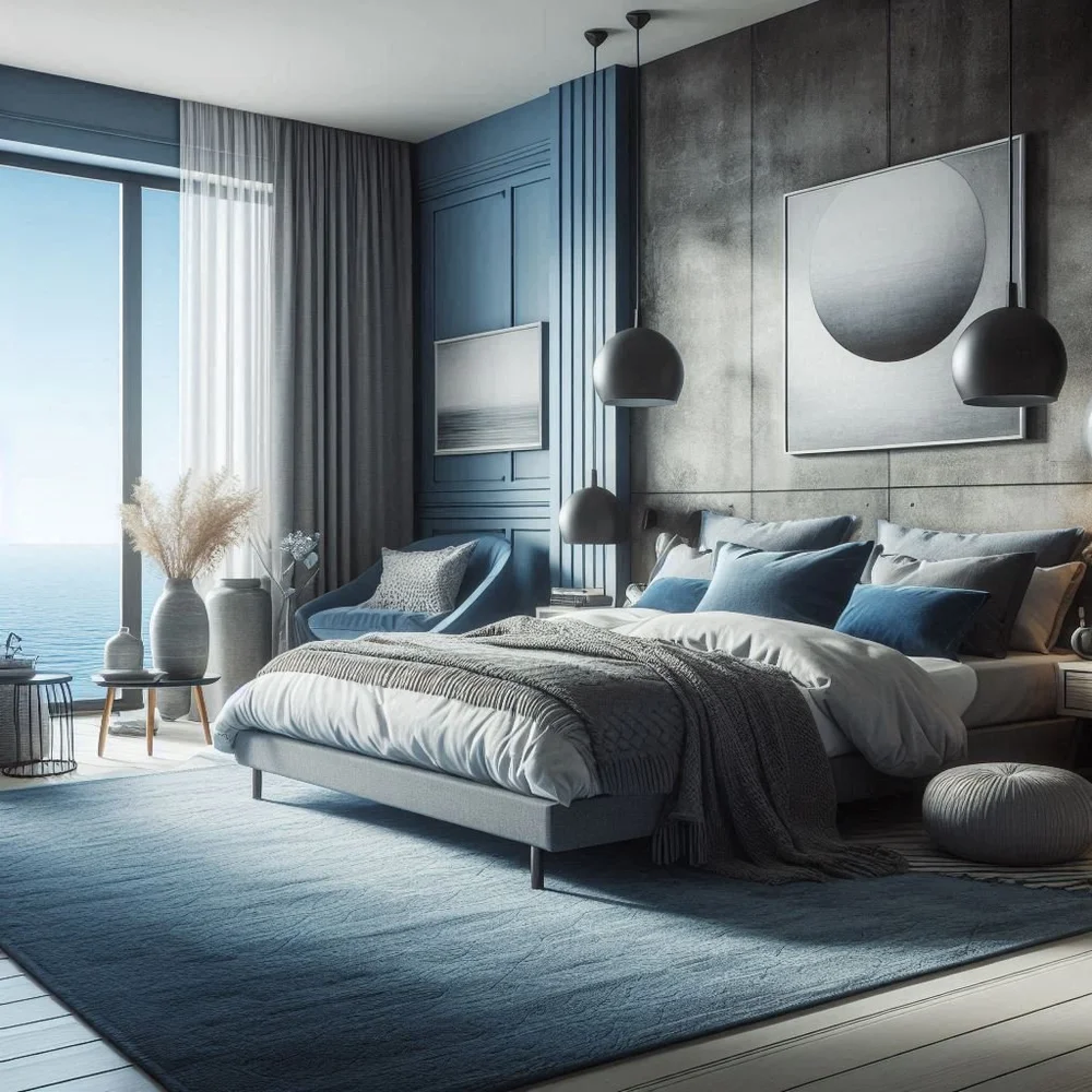 15 Blue and Grey Bedroom Ideas for a Relaxing Space