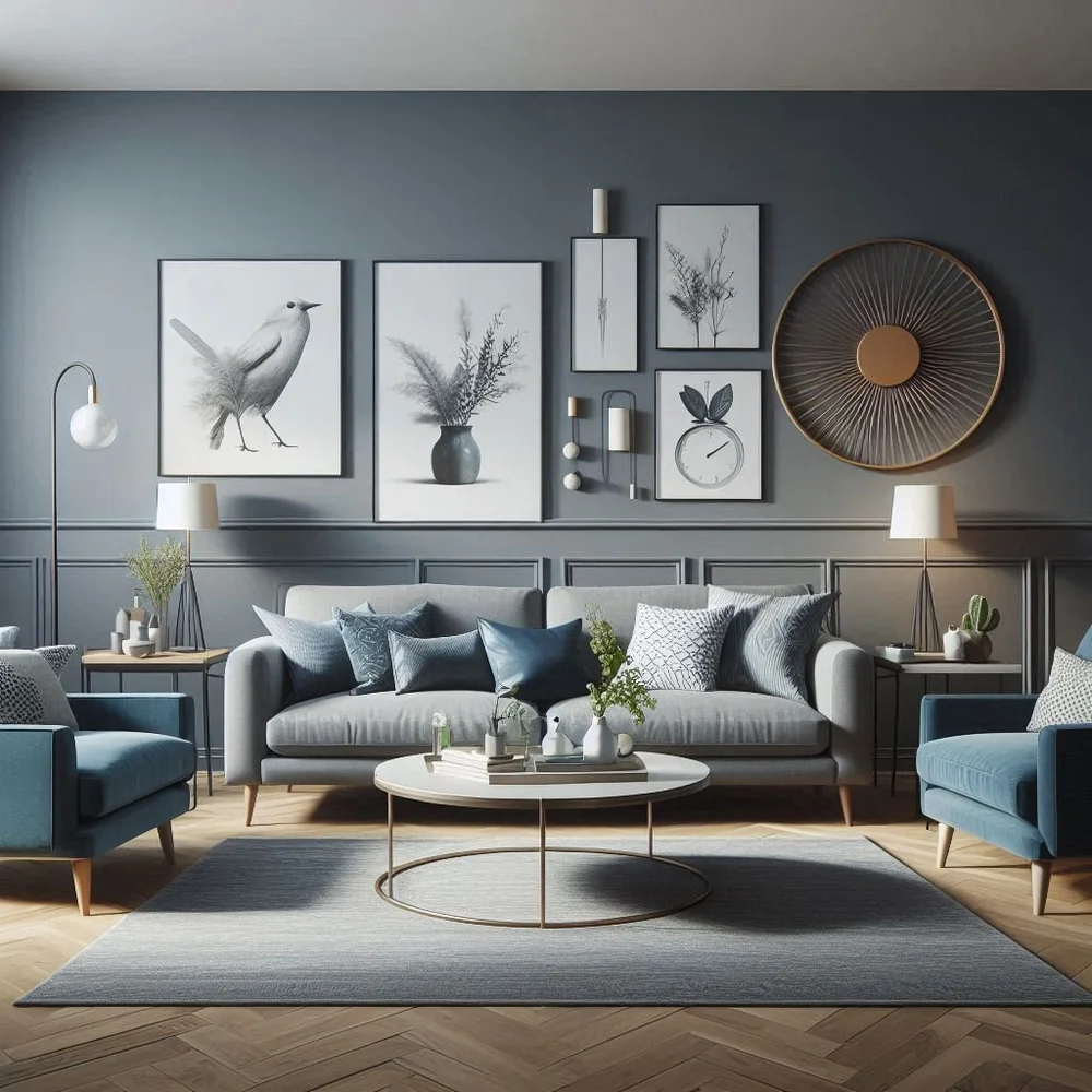 15 Blue and Grey Living Room Ideas for a Chic Space