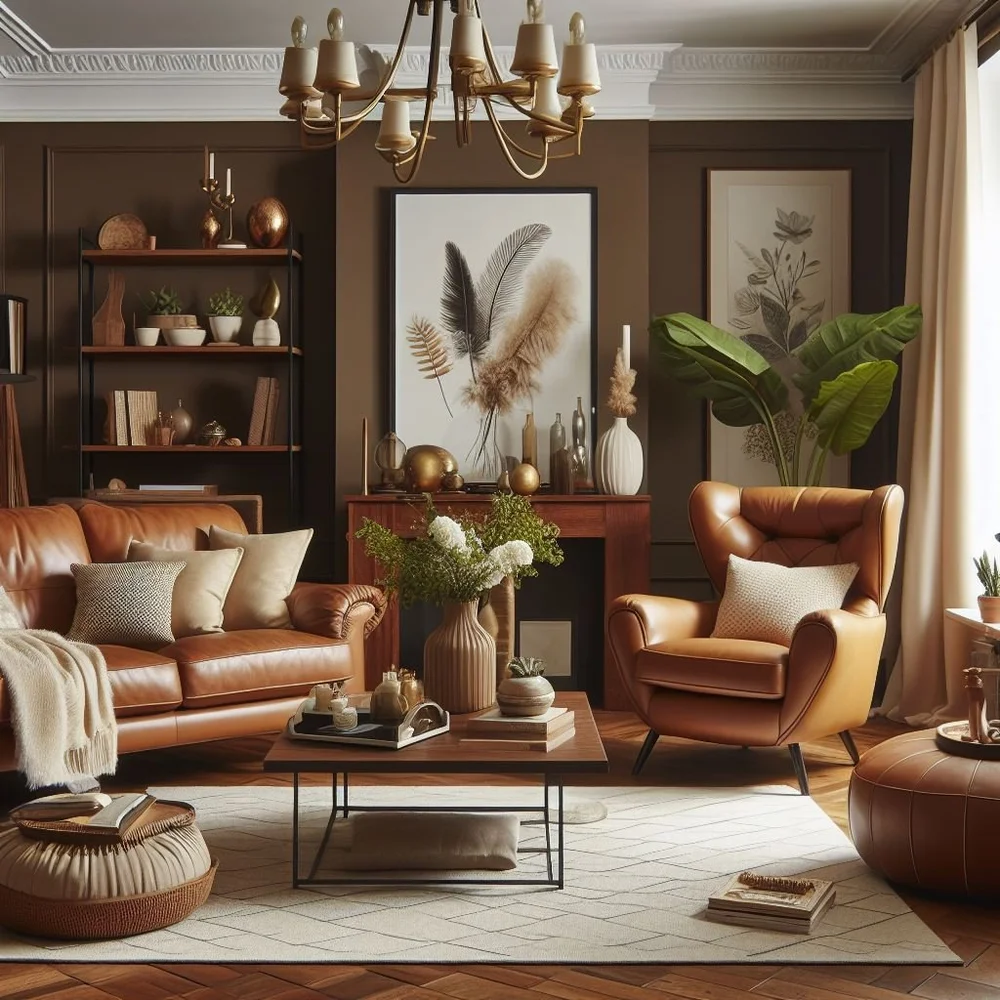 15 Warm Brown Living Room Ideas for Cozy Comfort