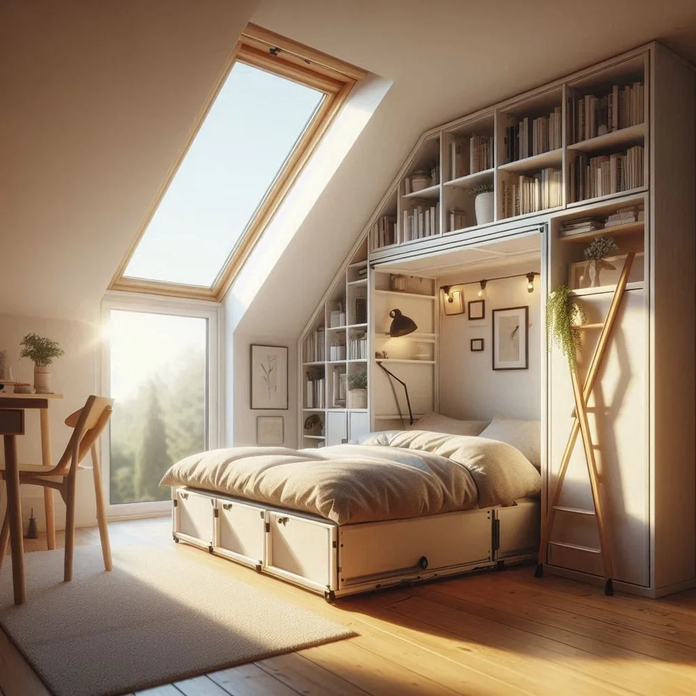 15 Low Ceiling Small Attic Room Ideas for Space