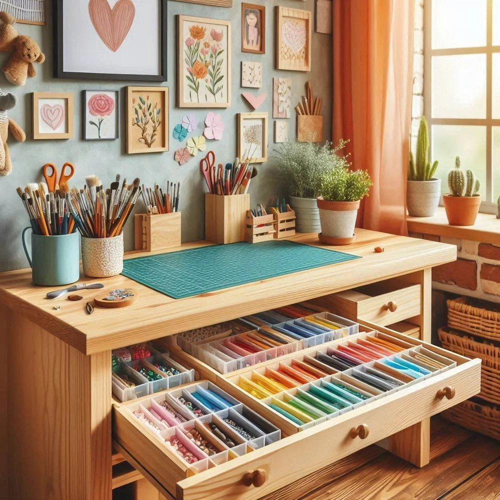 15 Small Craft Room Ideas for Creative Spaces