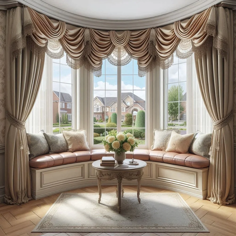15 Bay Window Treatment Ideas for a Stylish Look