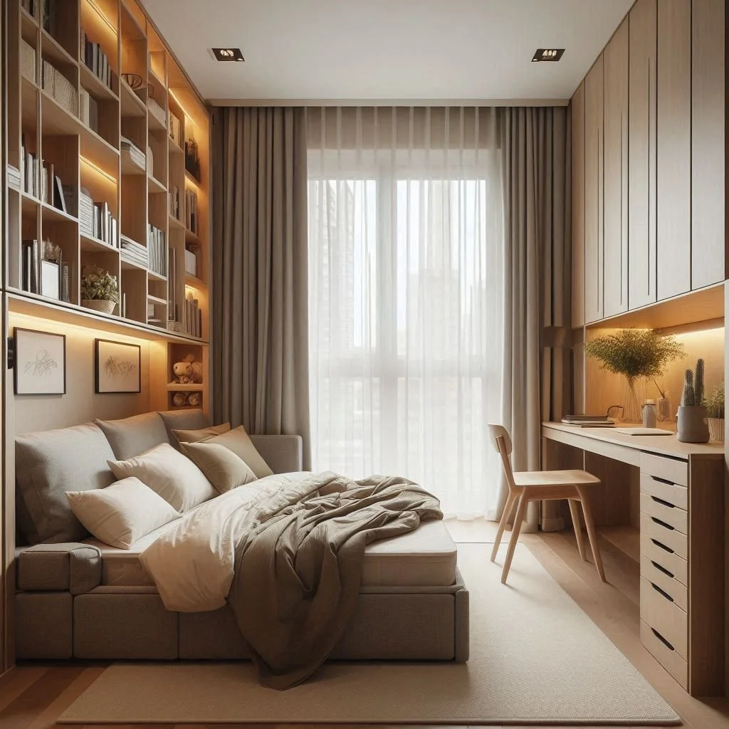 15 Brilliant Small Guest Room Ideas