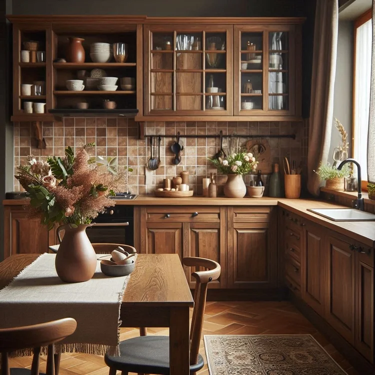 15 Elegant Brown Kitchen Ideas for Warmth