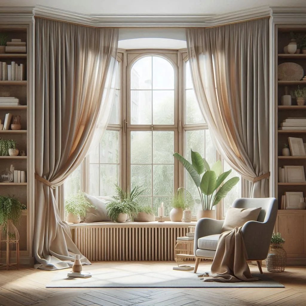 15 Bay Window Curtains Ideas for a Stylish Look