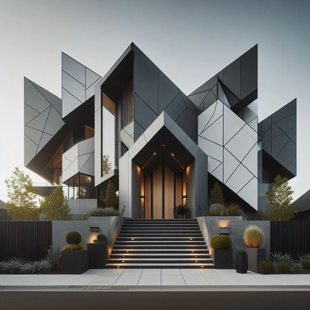 15 Geometric House Design Ideas for Redefining Modern Living