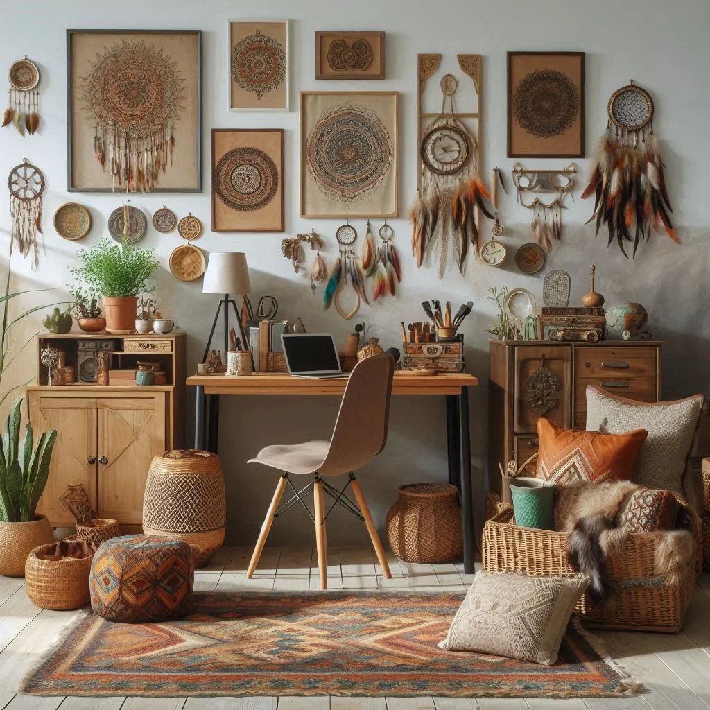 15 Boho Chic Office Ideas for a Stylish Workspace