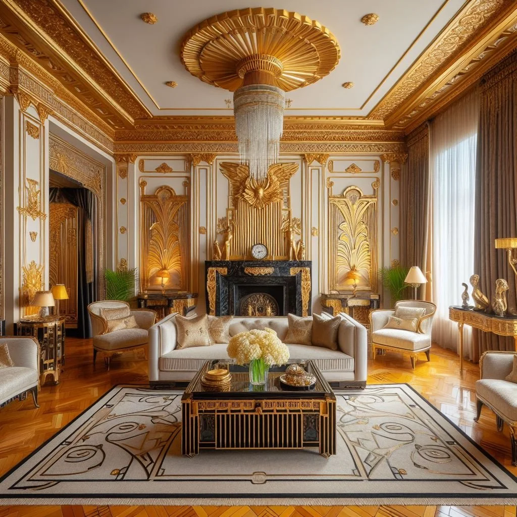 15 Art Deco Living Room Ideas for Glamorous and Chic Design
