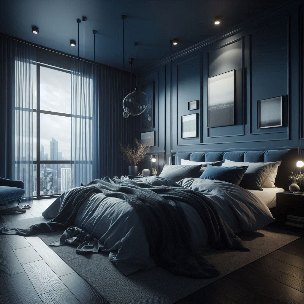 15 Dark Blue Bedroom Ideas for a Stylish Space