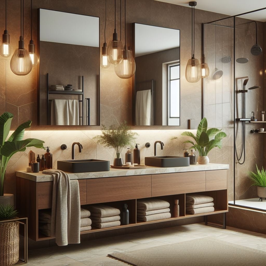 15 Brown Bathroom Ideas for a Warm Escape