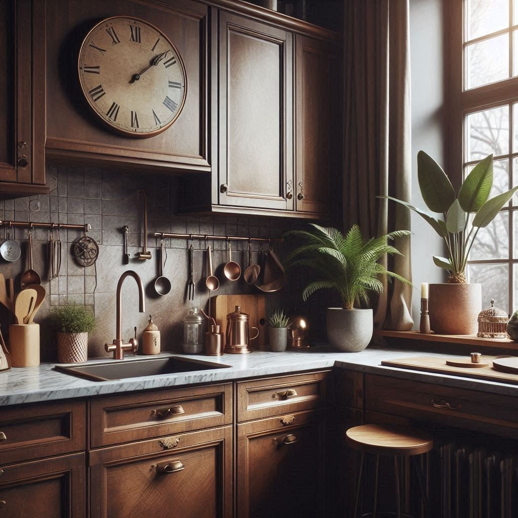 15 Elegant Brown Kitchen Ideas for Warmth