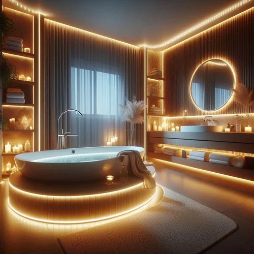 15 LED Bathroom Ideas for a Sleek, Bright Look