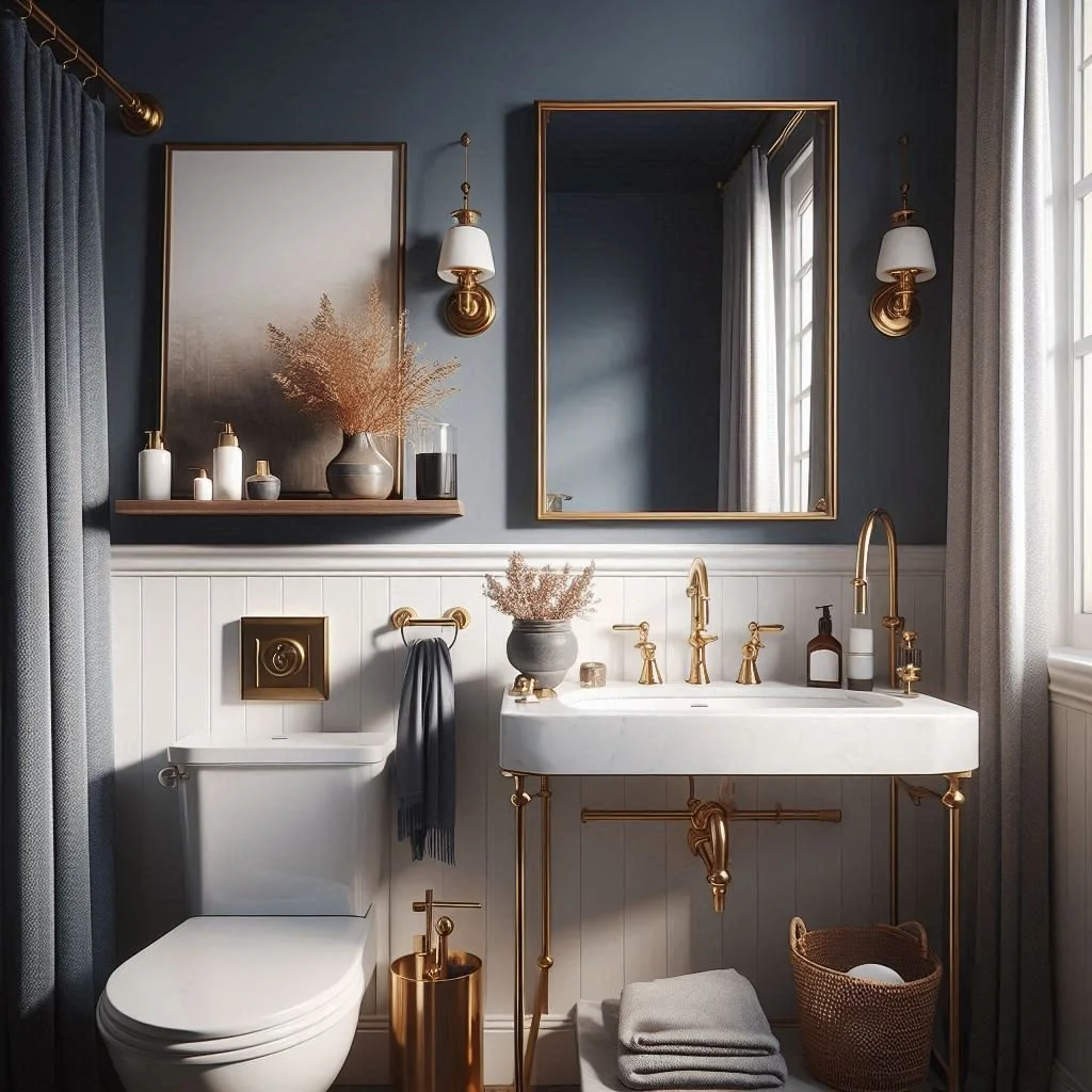 15 Navy Blue Bathroom Ideas for a Bold Look