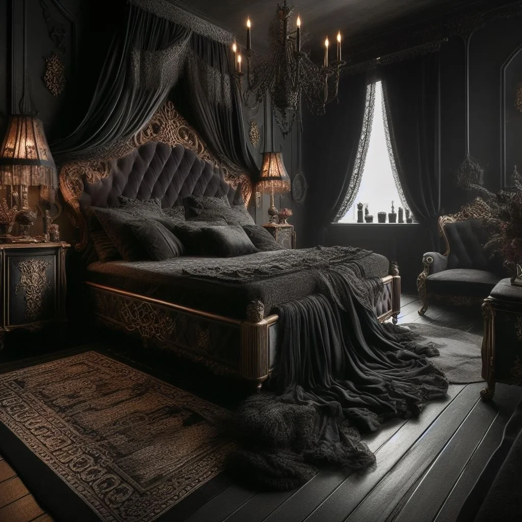 15 Captivating Gothic Bedroom Ideas for Dark Elegance