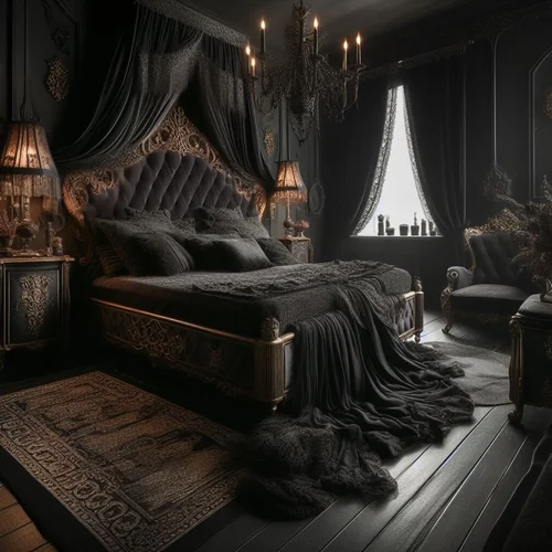 15 Captivating Gothic Bedroom Ideas for Dark Elegance
