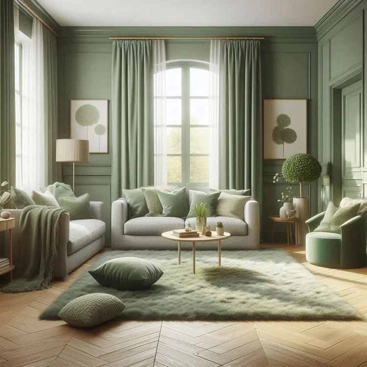 15 Serene Sage Green Living Room Ideas for Tranquility