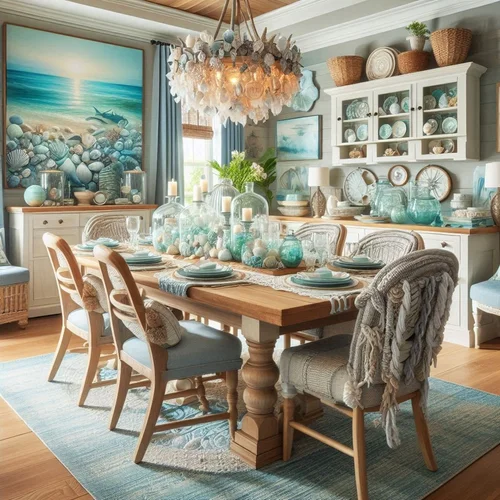 15 Coastal Dining Room Ideas for a Breezy Look