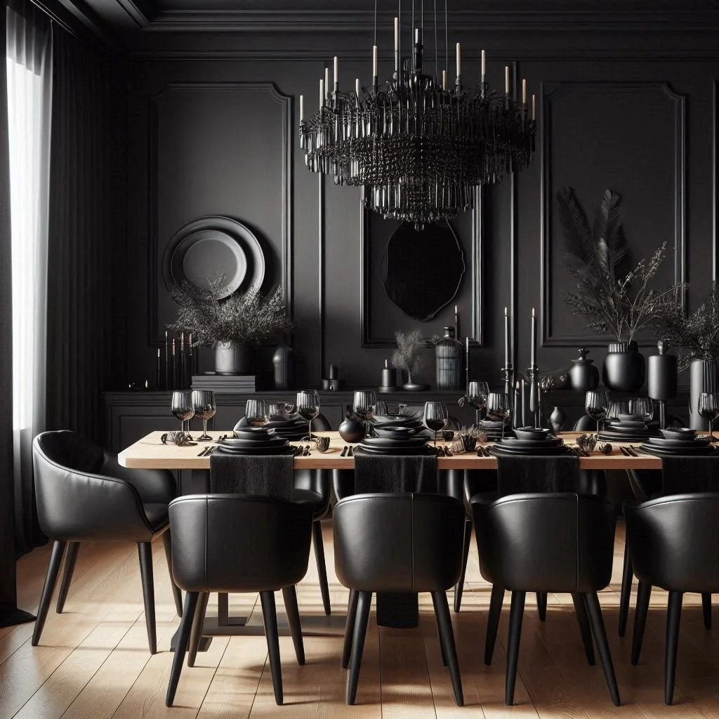 15 Stylish Black Dining Room Ideas for Elegance