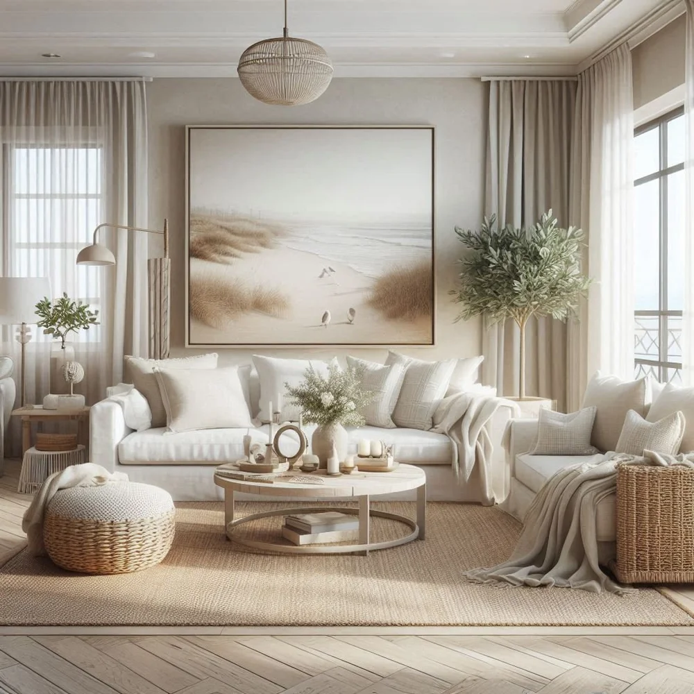 15 Neutral Coastal Living Room Ideas for Relaxing Vibes — Lord Decor
