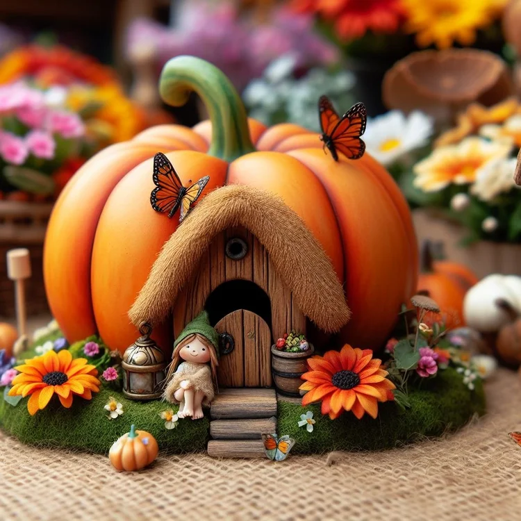 15 Enchanting Fairy Pumpkin House Ideas for Fall Magic