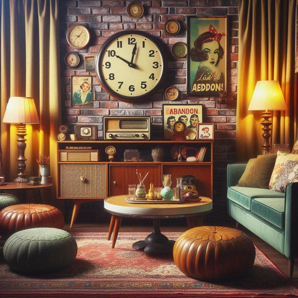 15 Retro Living Room Ideas for Vintage Charm