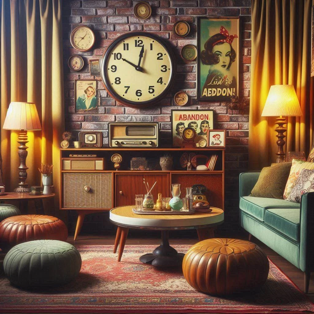 15 Retro Living Room Ideas for Vintage Charm