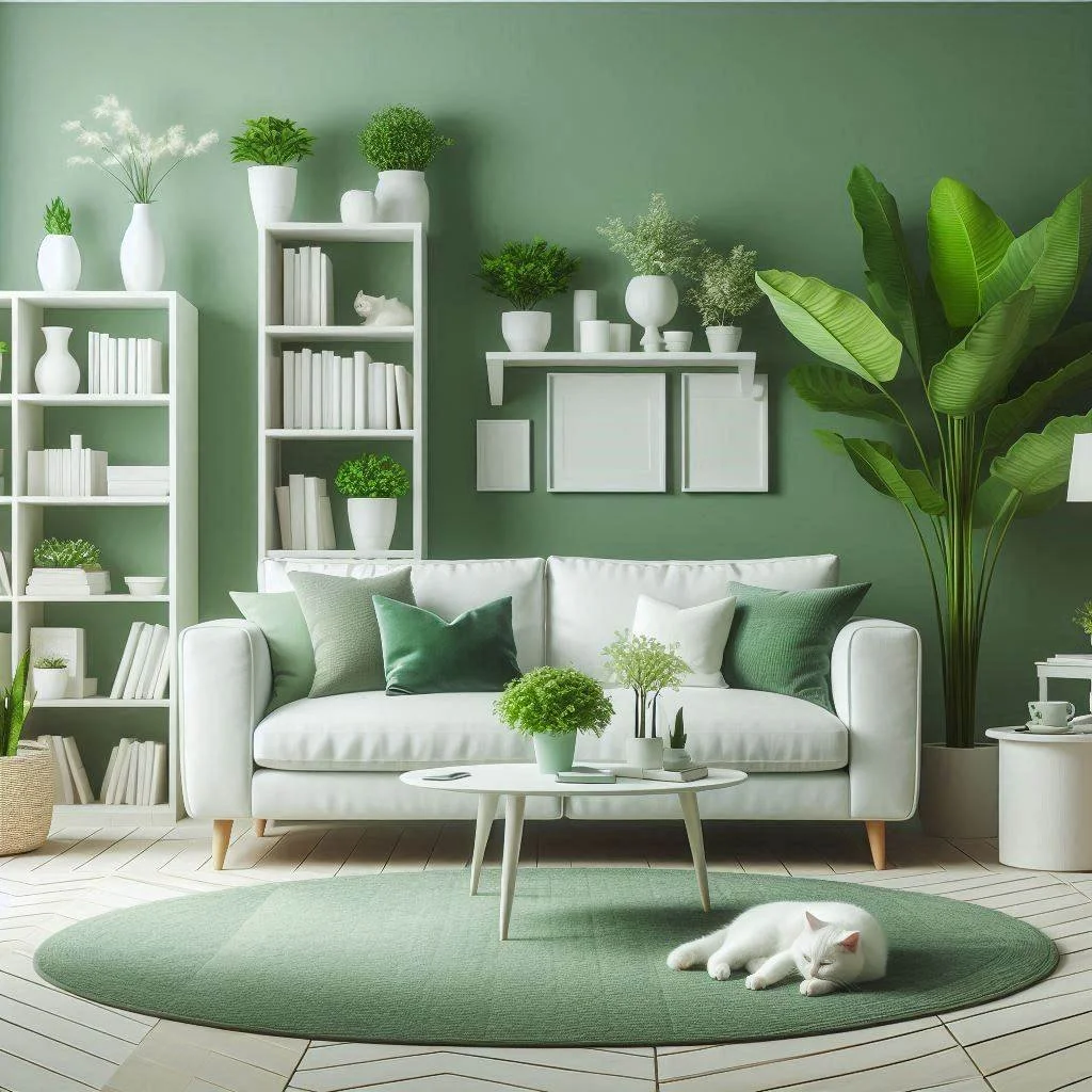15 Green Living Room Ideas for a Natural Vibe
