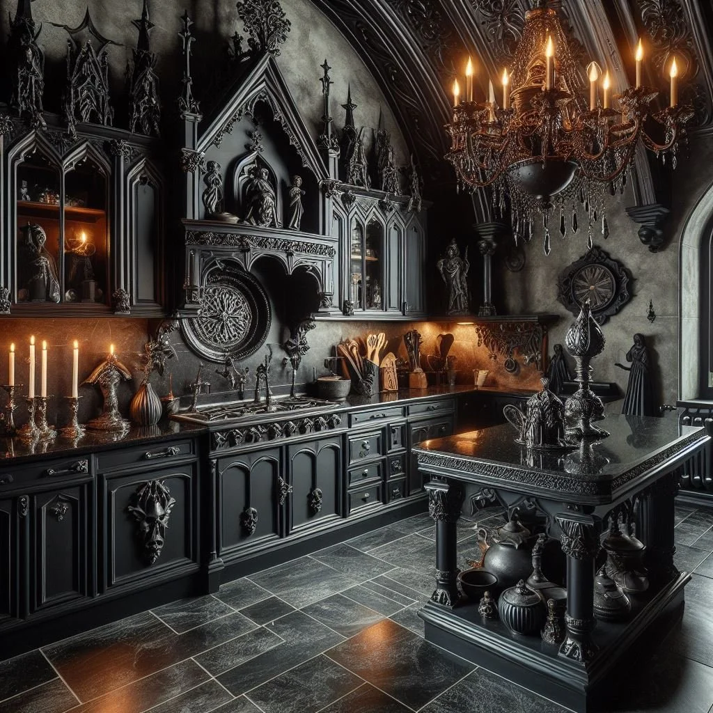 15 Captivating Gothic Kitchen Ideas for Dark Elegance