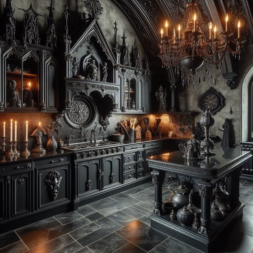 15 Captivating Gothic Kitchen Ideas for Dark Elegance