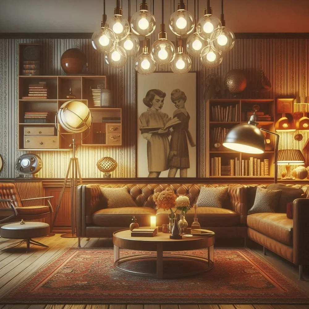 15 Retro Living Room Ideas for Vintage Charm