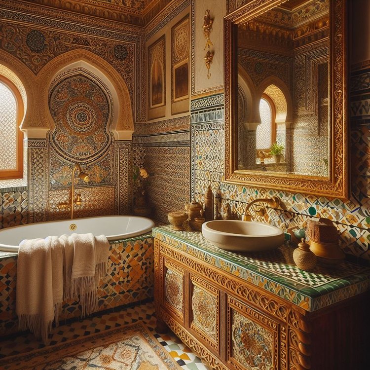 15 Exotic Moroccan Bathroom Ideas for Tranquility