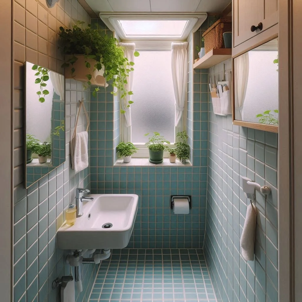 15 Narrow Bathroom Designs to Maximize Space