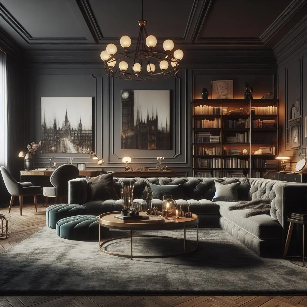 10 Dark Academia Living Room Ideas for Literary Elegance