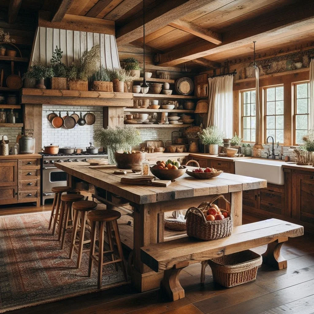 15 Rustic Farmhouse Kitchen Ideas for Cozy Charm