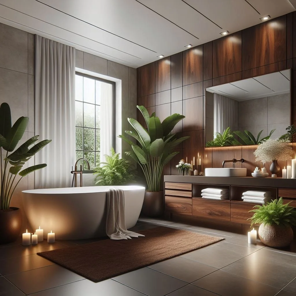 15 Brown Bathroom Ideas for a Warm Escape