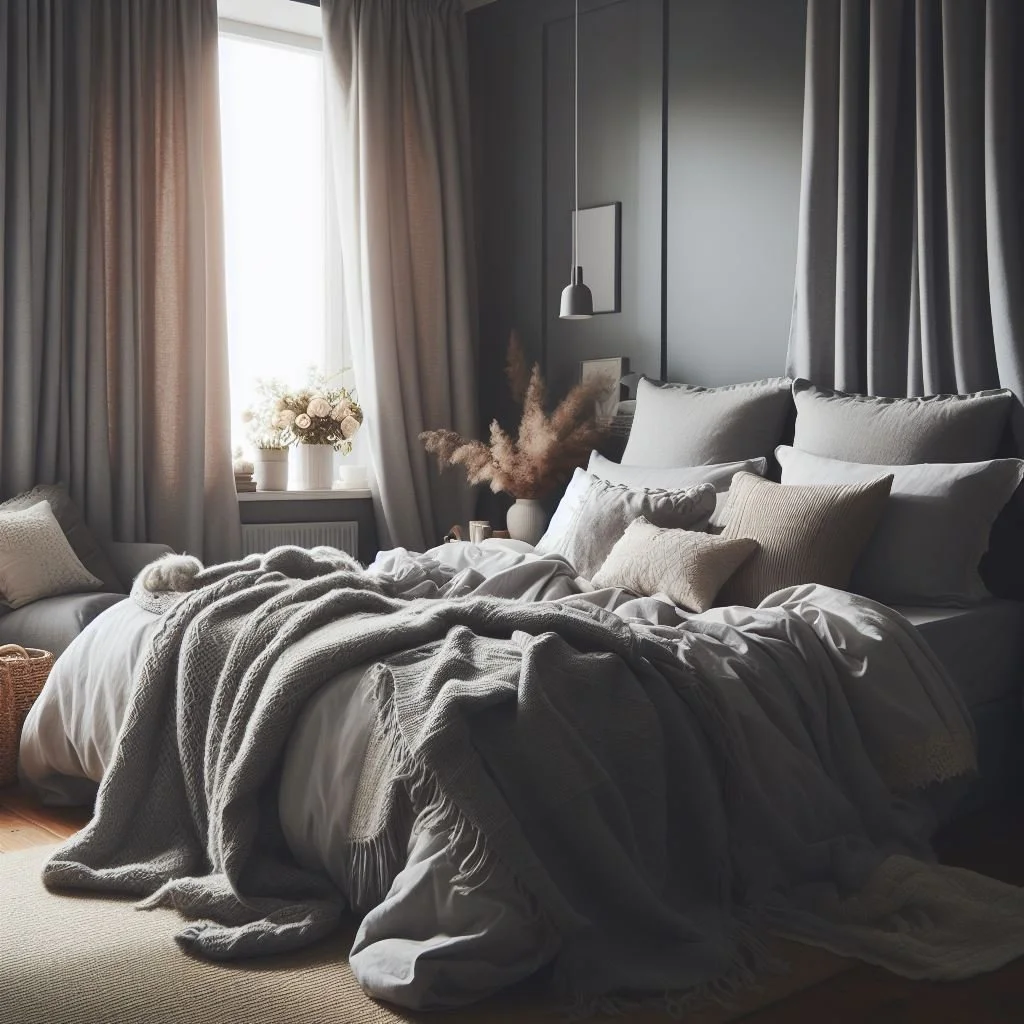 15 Cozy Grey Bedroom Decor Ideas for Tranquil Retreats