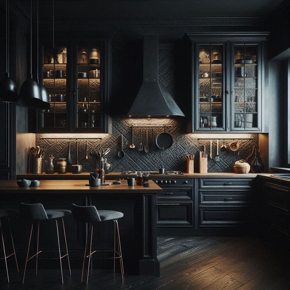 15 Stylish Dark Kitchen Ideas for Modern Homes