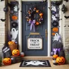 10 Spooky Halloween Door Decorations for a Haunted Welcome