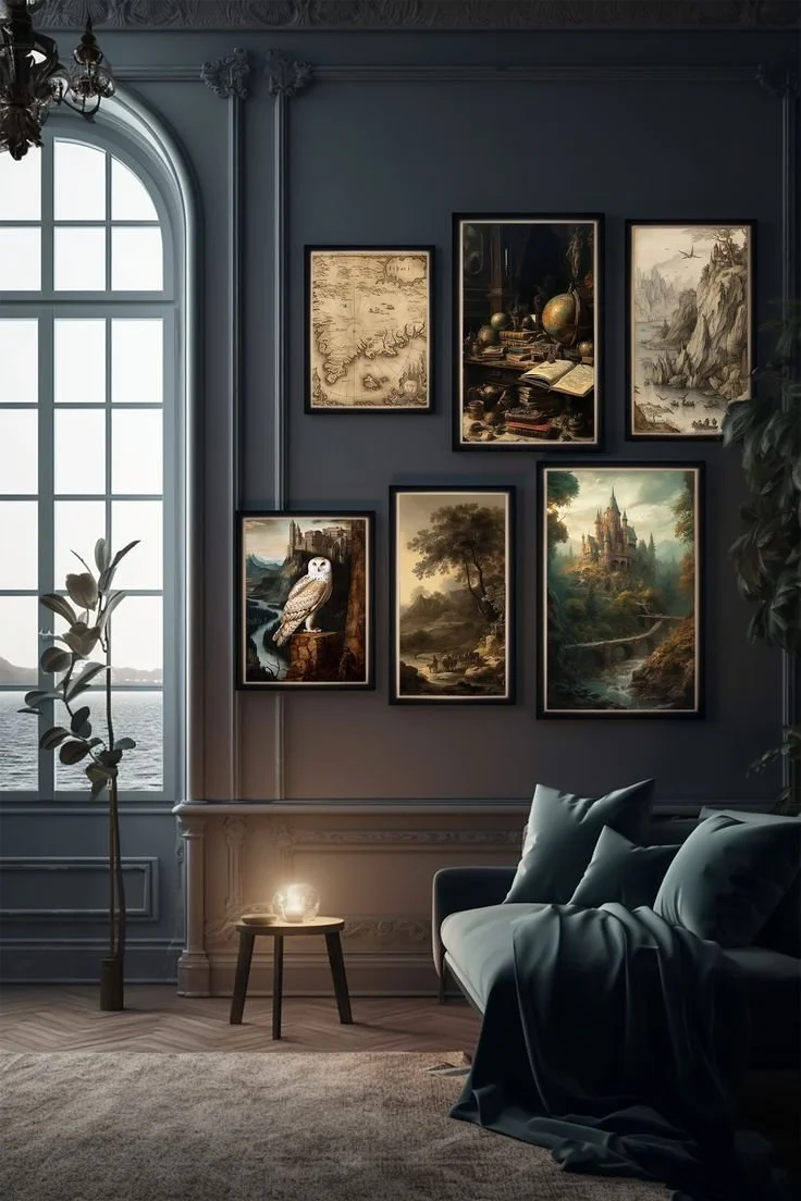 What is Dark Academia Interior Design?