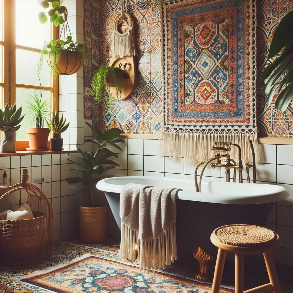 15 Boho Bathroom Decor Ideas for Free-Spirited Style