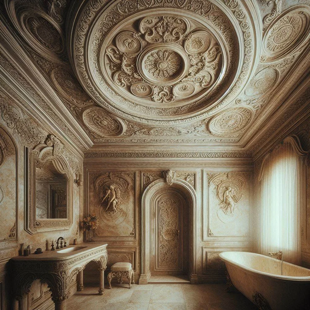 15 Bathroom Ceiling Design Ideas for a Fresh Upgrade