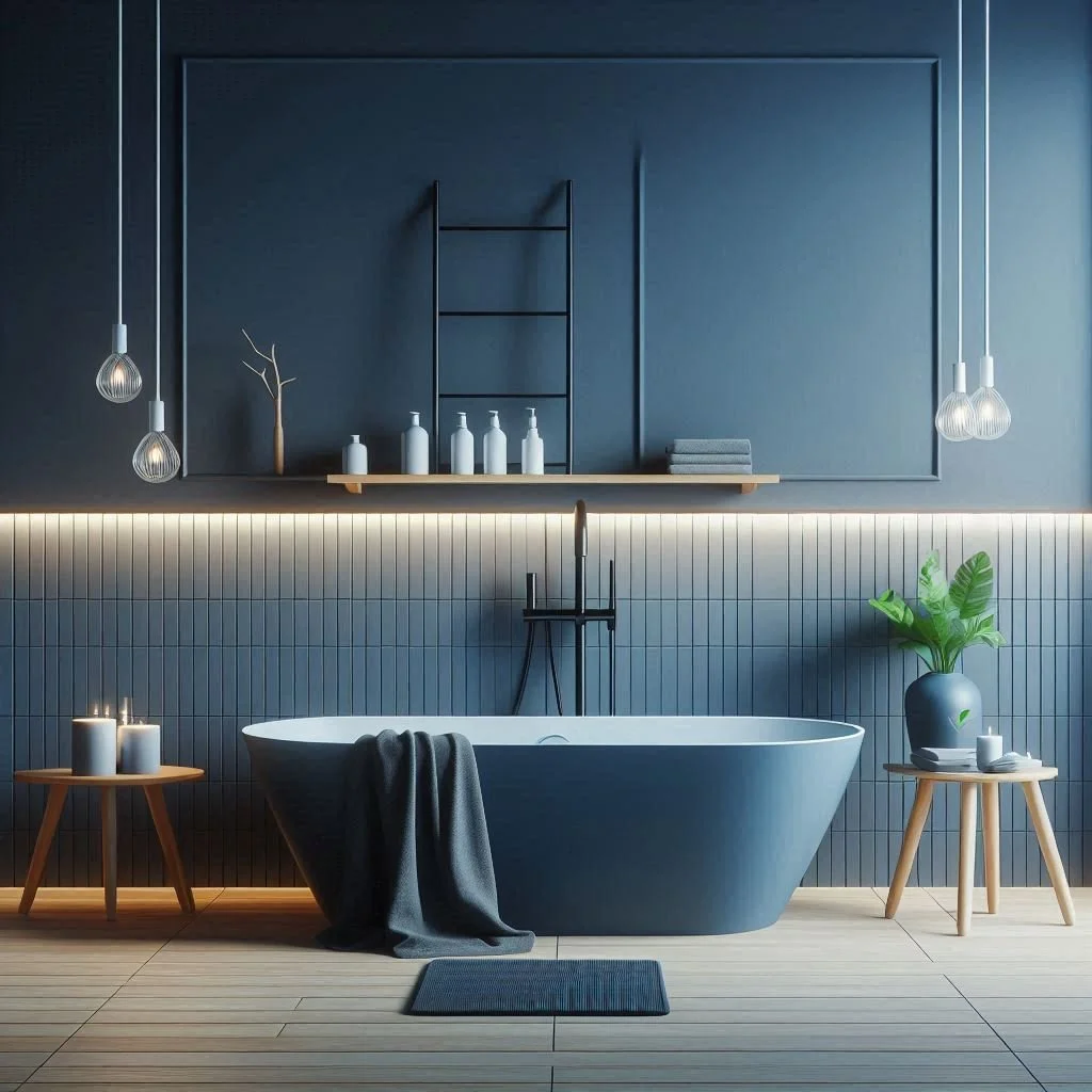 15 Navy Blue Bathroom Ideas for a Bold Look