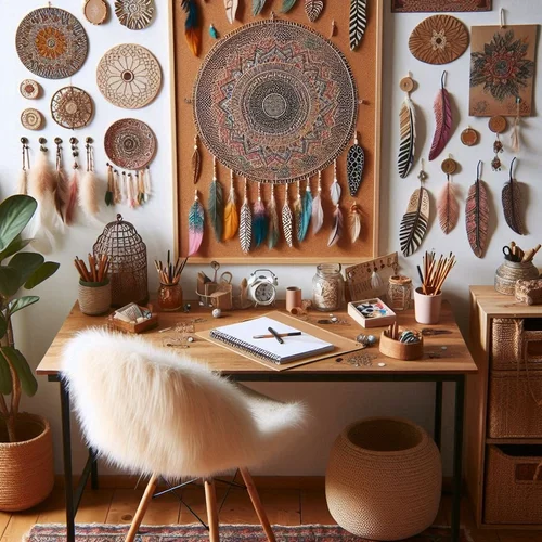 15 Boho Chic Office Ideas for a Stylish Workspace