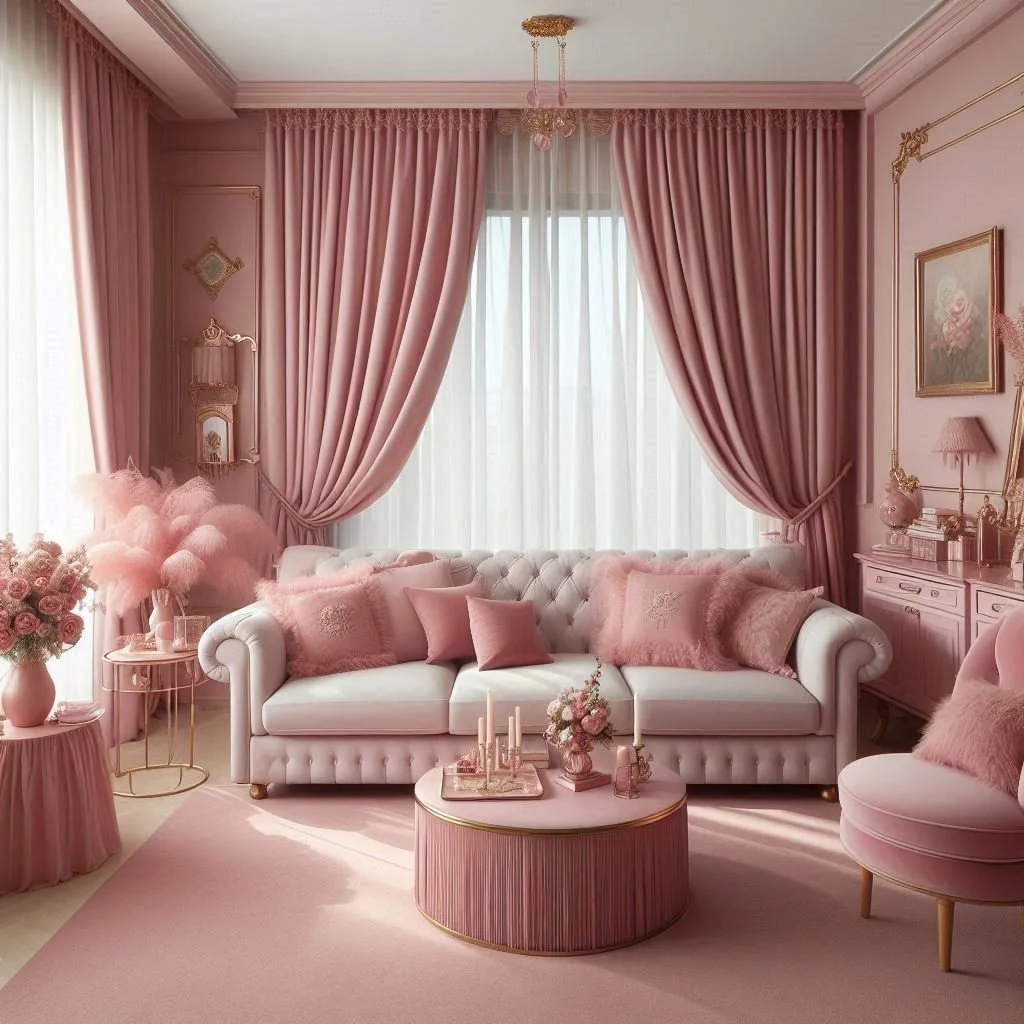 15 Stunning Pink Living Room Ideas for Chic Spaces