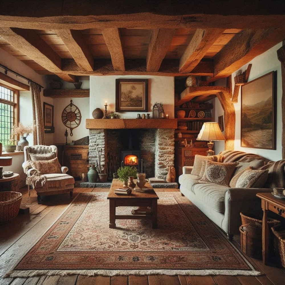 15 Rustic Warm Farmhouse Living Room Ideas to Try