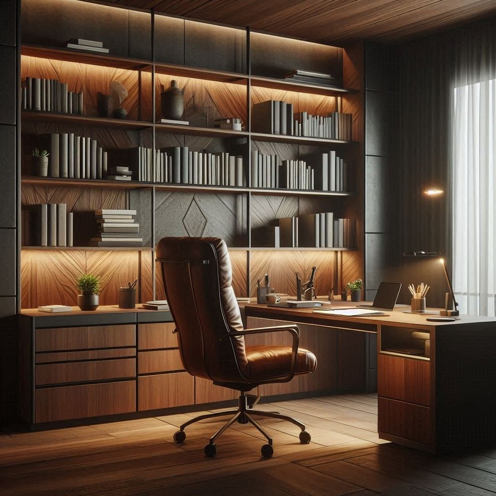 15 Dark Office Ideas for a Bold and Stylish Workspace