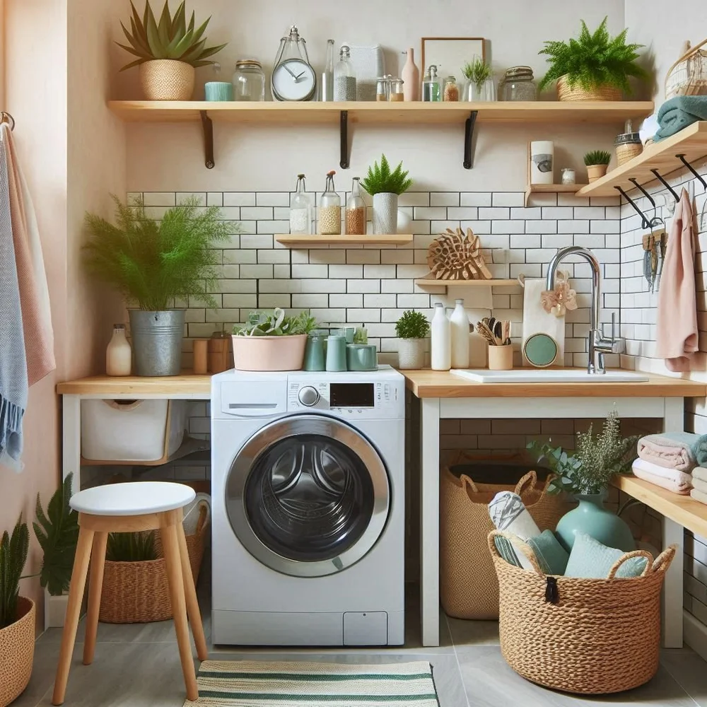 15 Small Laundry Room Ideas with Top Loading Washers