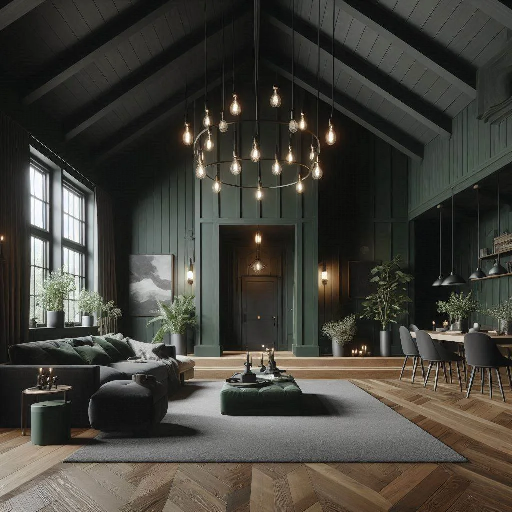 15 Dark Green House Ideas for a Bold Look